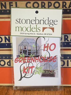 Stonebridge Models HO Greenhouse Kit. | eBay