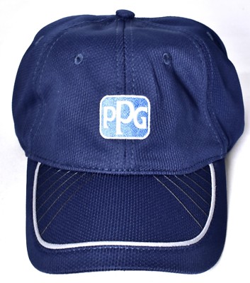 PPG Paints Navy Adjustable Hat/Cap 100% Polyester One Size Fits Most ...