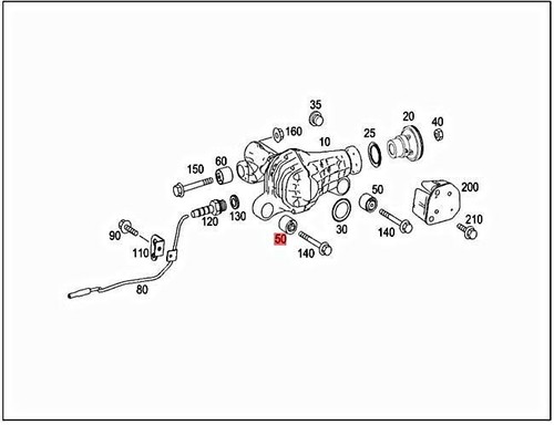Genuine MERCEDES W164 W166 X164 X166 GL-CLASS X164 X166 Bearing ...