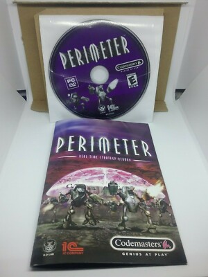 🛸 Perimeter by Codemasters - Complete (PC DVD, 2004) w/ Free Shipping 📮 ...