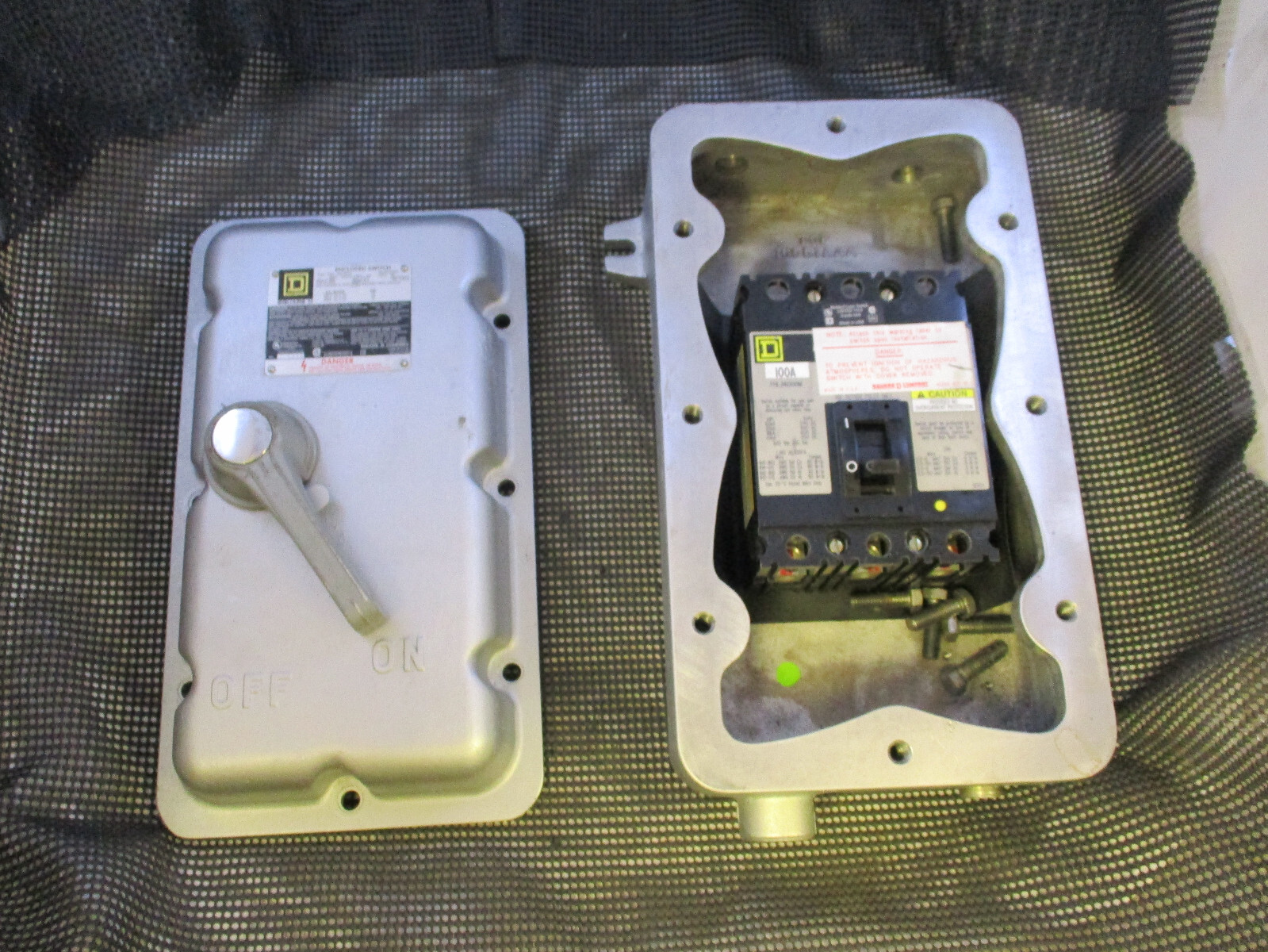 SQUARE D H60XFA 60 AMP EXPLOSION PROOF DISCONNECT SWITCH | eBay