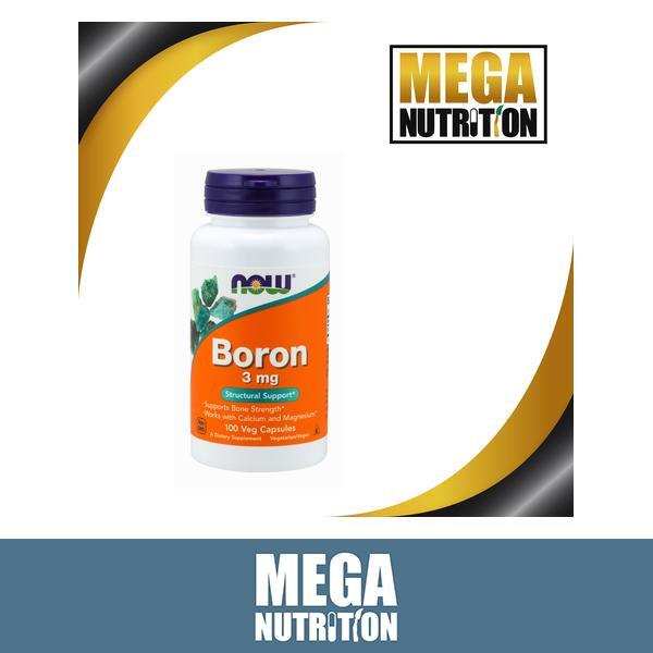 Now Foods Boron 3 Mg 250 Capsules
