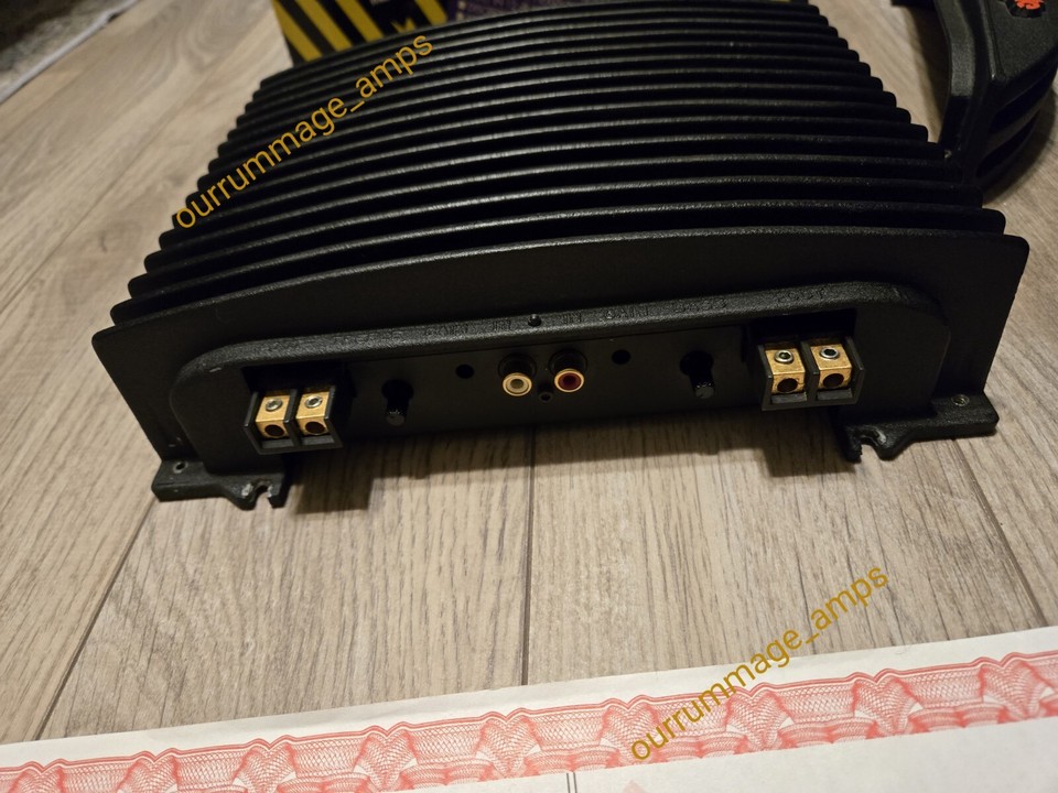 Rockford Fosgate PUNCH 100ix DSM Car Audio Amplifier 🇺🇸 OLD SCHOOL | eBay