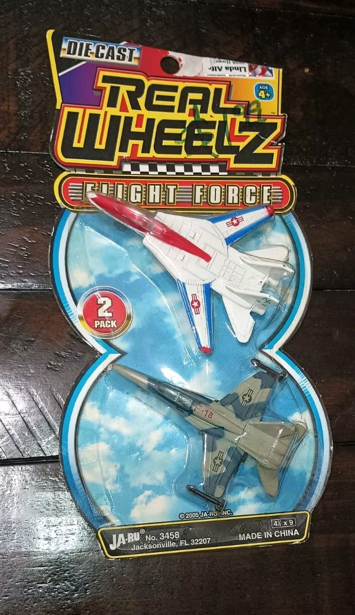 Real Wheels Die Cast Flight Force Air Force Fighters Jets Die Cast ...