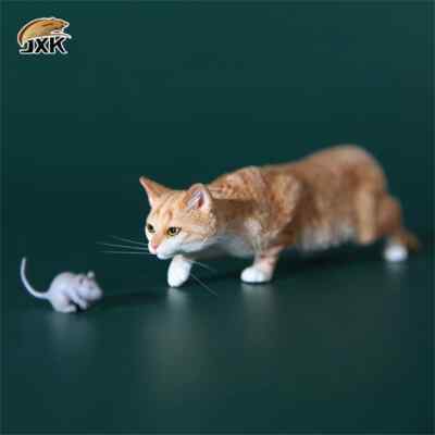 JXK 1/6 Chinese Garden Cat 2.0 Model Felis Catus Figure Animal Model ...