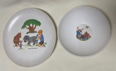 Vintage 1964 Disney Winnie The Pooh Dish Set | eBay