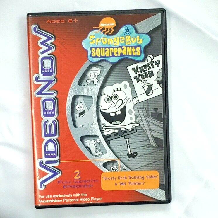 VideoNow Blue Player + Case +Light + SpongeBob Videos + Amanda Videos ...