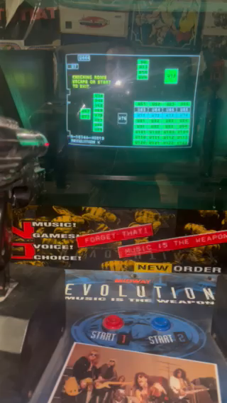 REVOLUTION X ARCADE MACHINE by MIDWAY 1994 (Excellent Condition) | eBay