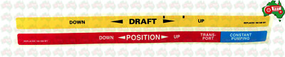 Tractor Decal Position Control Sticker Fits For Massey Ferguson 35 3 ...