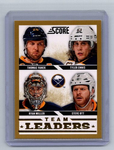 2013 Score #553 Ryan Miller / Steve Ott / Thomas Vanek/ Tyler Ennis TL ...