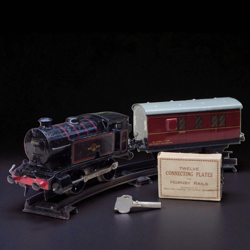 HORNBY O GAUGE 1950s Vintage Clockwork TRAIN SET | eBay UK