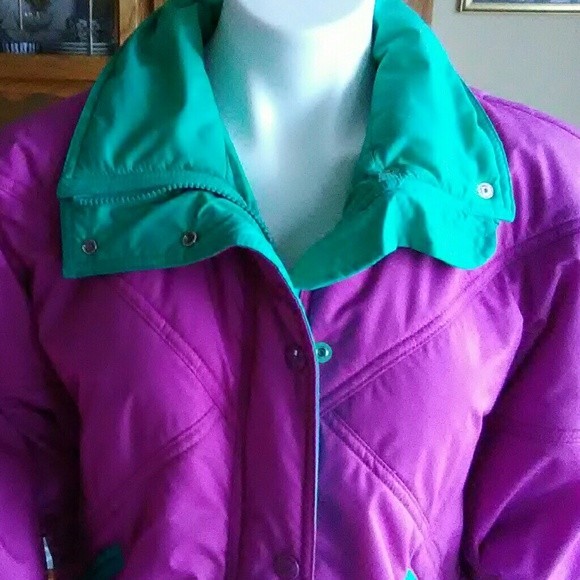 Vintage Women's First Tracks Ski/Winter Bomber Jacket, Medium | eBay