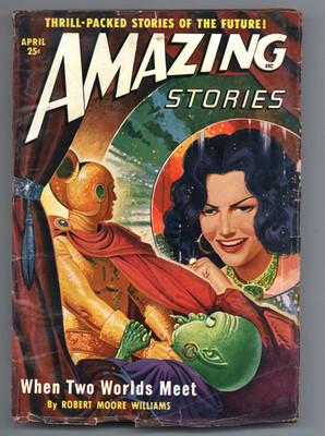 Amazing Stories Pulp Vol. 24 #4 VG+ 4.5 1950 | eBay