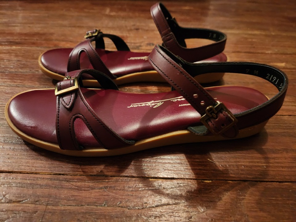 Vintage Etienne Aigner Preppy Sandals | eBay