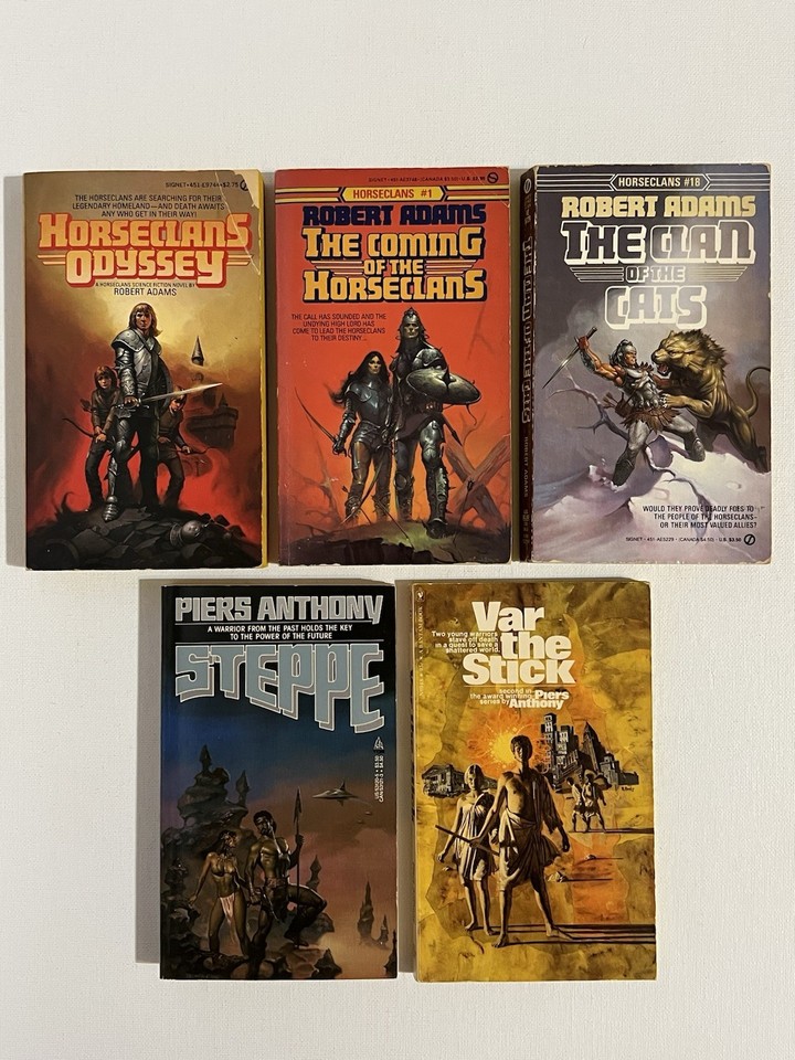 Sword & Sorcery Fantasy Book Lot Robert E Howard Fritz Leiber Andrew J ...