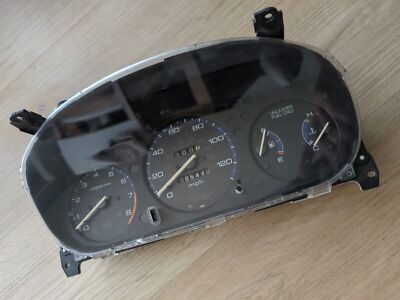 96-00 Honda Civic Manual Instrument Gauge Cluster RPM Tach Speedo Tach ...