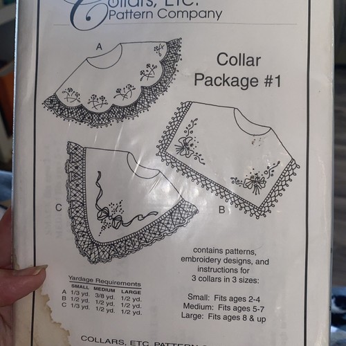 Collars Etc. Pattern Company Collar Package #1 Uncut | eBay