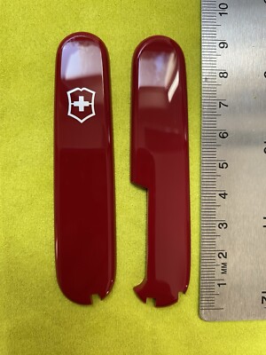 Victorinox Swiss Army Knife SAK 91mm Plus Scales Red | eBay