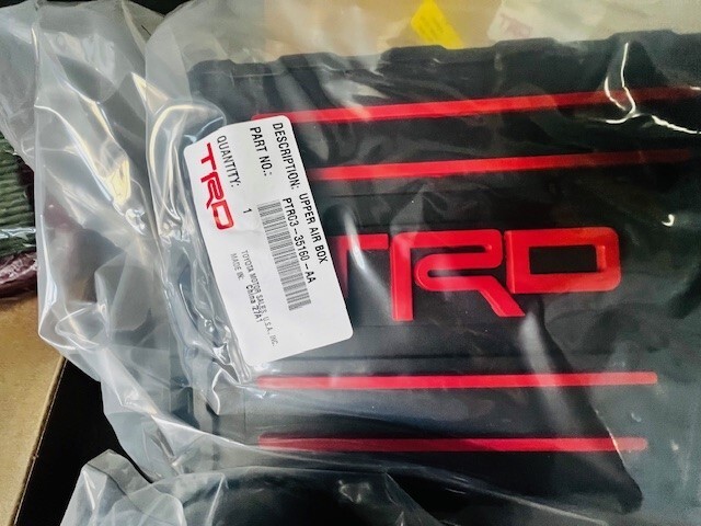 (1) Genuine Toyota Performance Air Intake System Trd PTR03-35160 | eBay