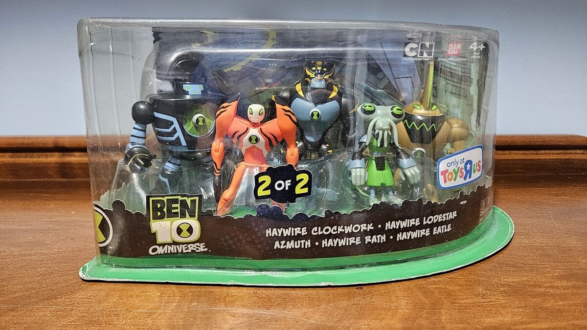 Ben 10 Omniverse 2 Of 2 Bandai Toys R Us Exclusive New In Ben 10 Omniverse 2 Of 2 Bandai Toys R Us Exclusive New In