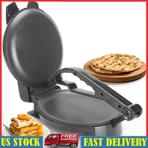 8'' Electric Tortilla Maker Machine, Compact Roti Maker, Recipe ...