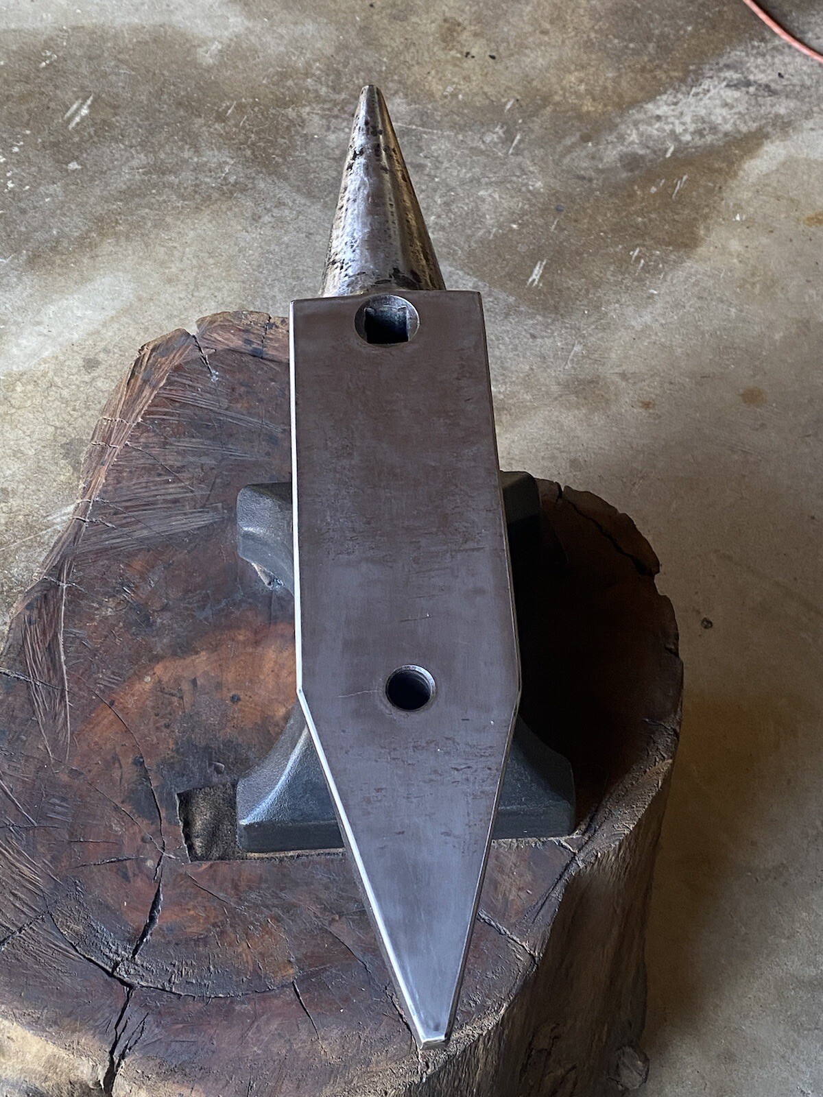 Blacksmith Anvil Double Horn Anvil German Forged Blacksmithing Tools | eBay