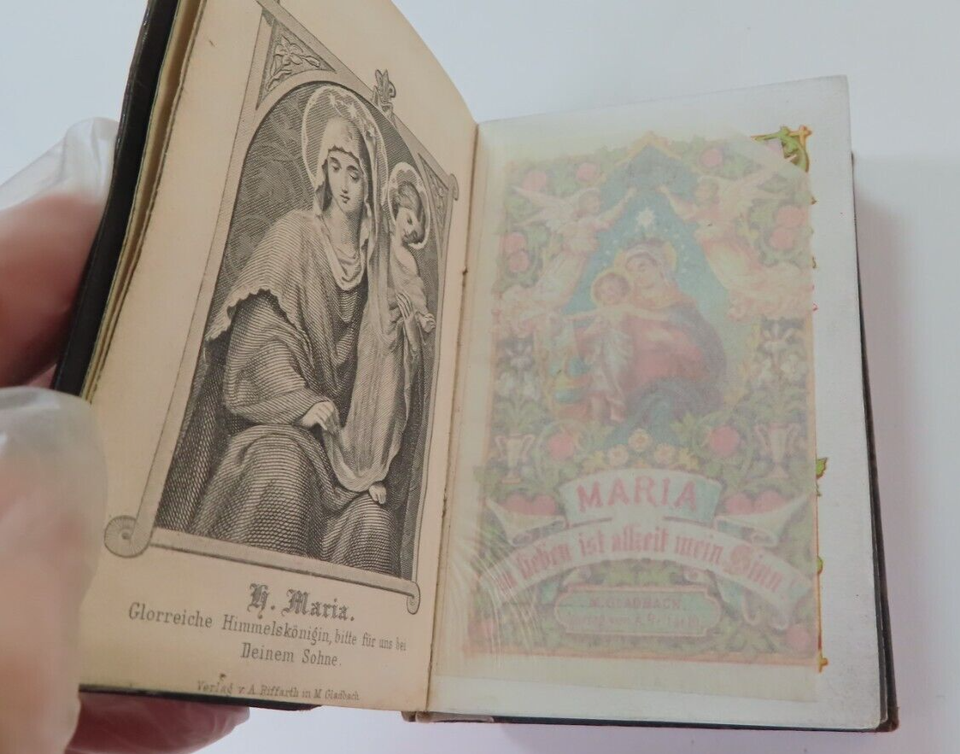 German Prayer Book ~ Gebetbuch ~ small leather bound | eBay