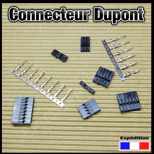 connecteur type Dupont mâle ou femelle pour projet arduino à câbler | eBay