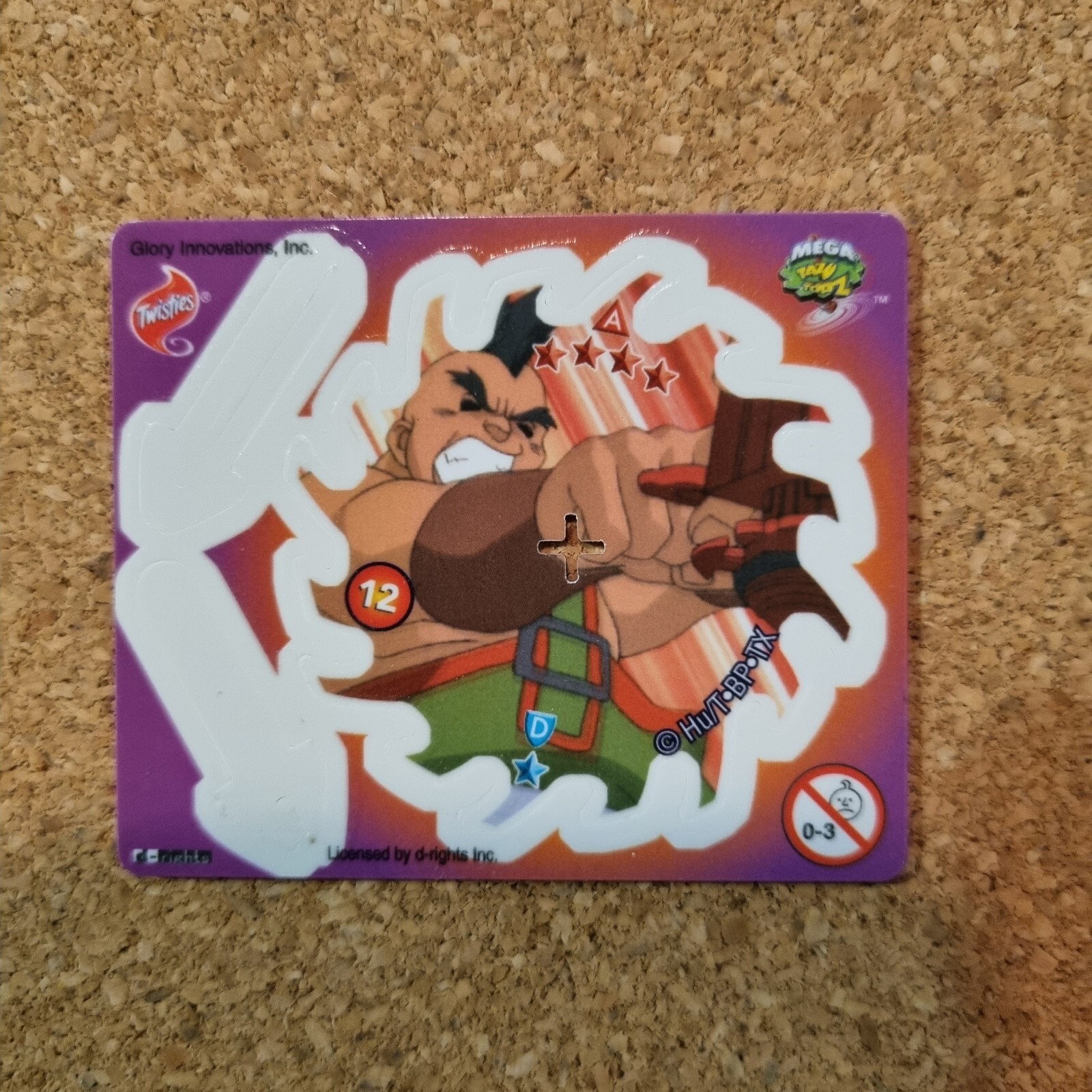 Beyblade Mega Tazo Topz Pogs 2003 Mega 3D Lenticular #12 Kevin Gary | eBay