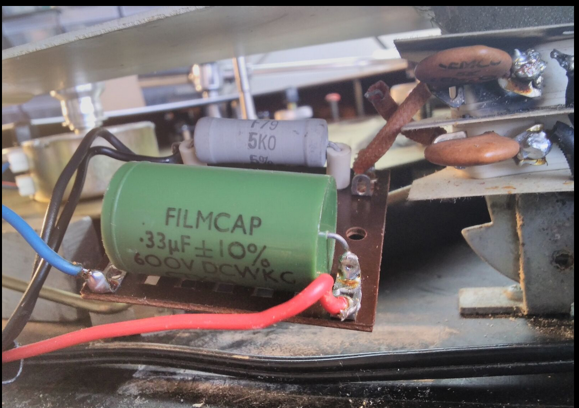 Leak Transcription Turntable Repair Service Parts Kit Safety Capacitors ...