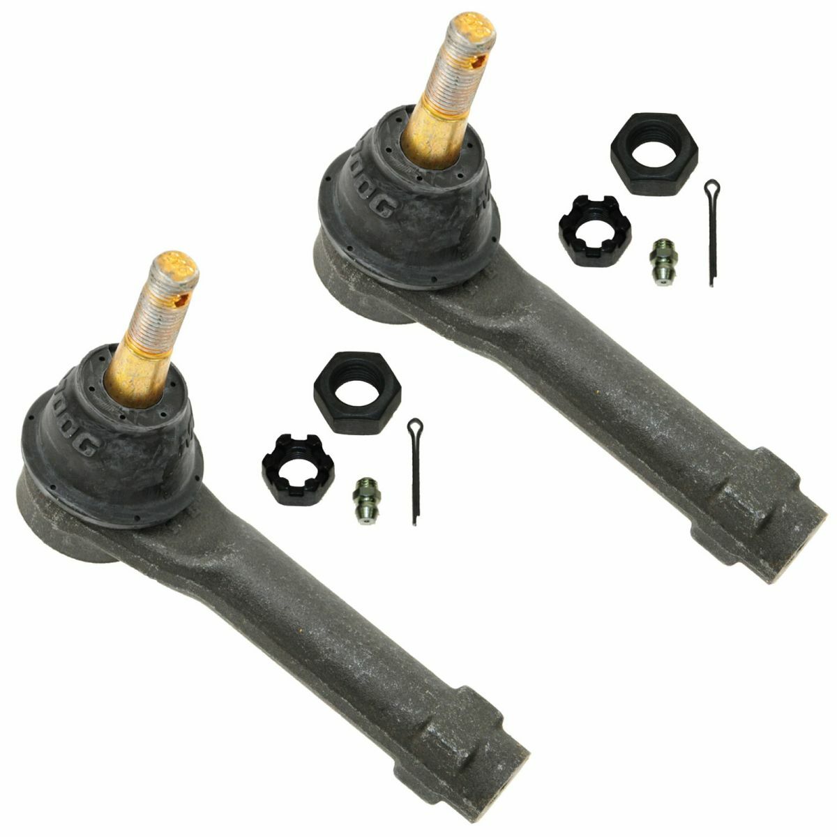 Moog ES3493T ES3488 Inner Outer Tie Rod End LH RH Set of 4 for ...
