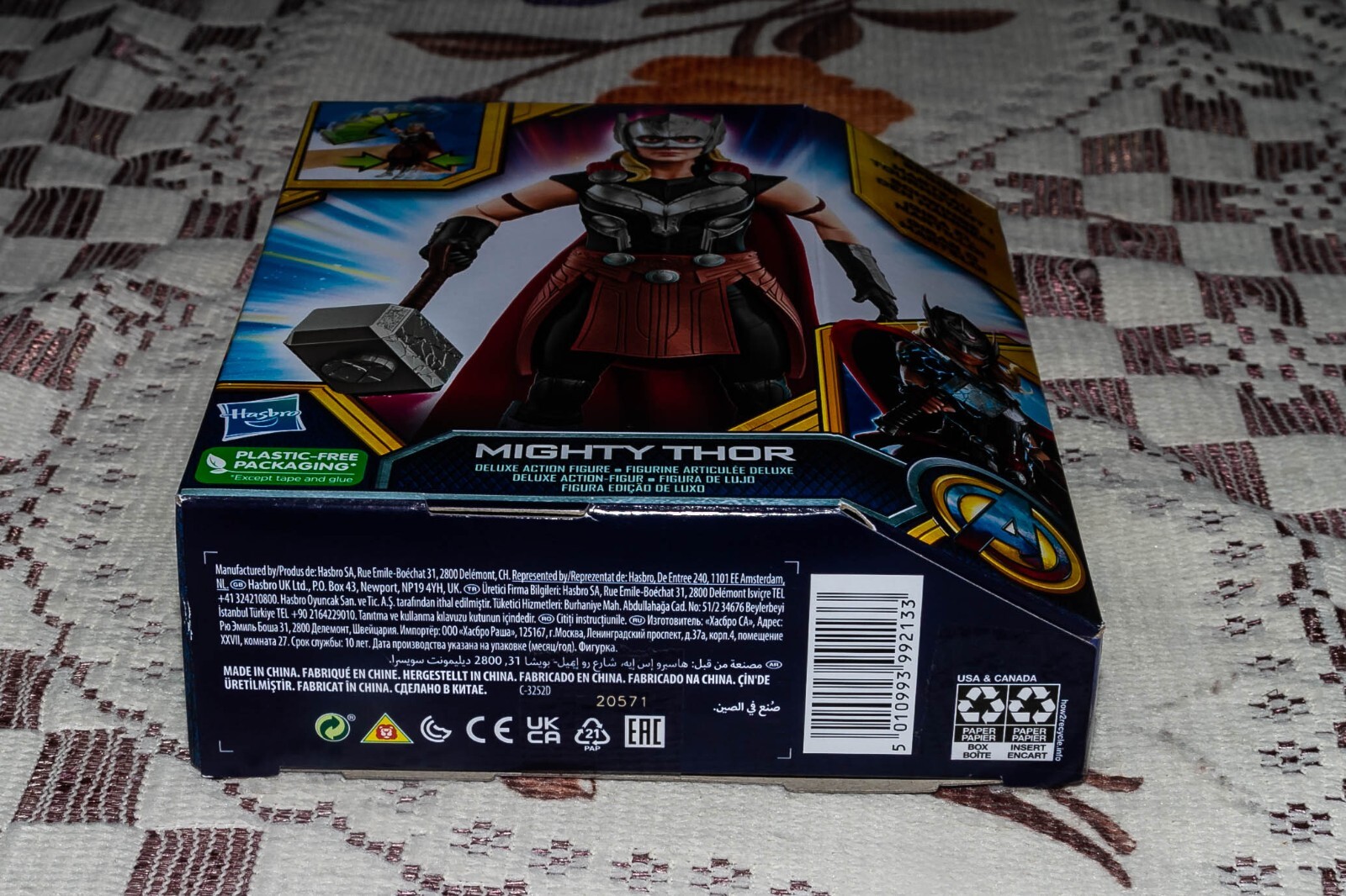 Marvel Studios Thor Love & Thunder - Mighty Thor Jane Forster - Hasbro ...