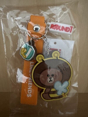 Line Friends Keychain - Buzzy Brown Bee from Round One (New, Sealed) | eBay