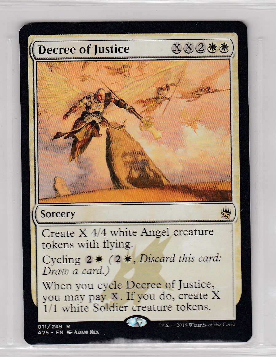 Magic Decree of Justice - Decreto della Giustizia 011/249 A25 R | eBay