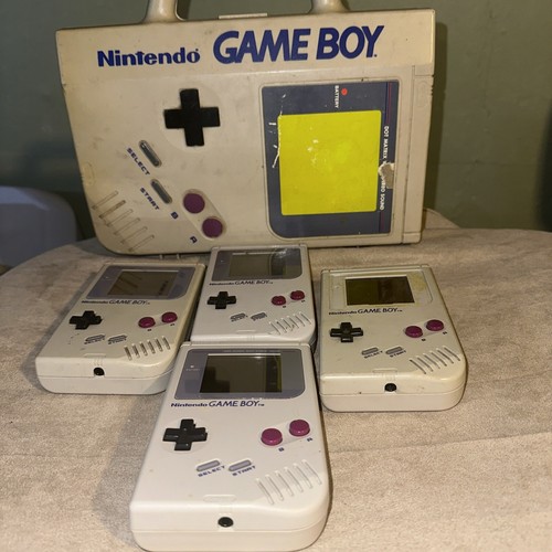 Lot of 4 Original Nintendo Game Boy GB Systems Console Only AS-IS Parts ...