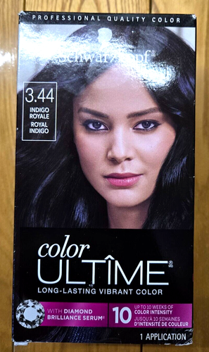SCHWARZKOPF 3.44 INDIGO ROYALE COLOR ULTIME LONG LASTING VIBRANT HAIR ...