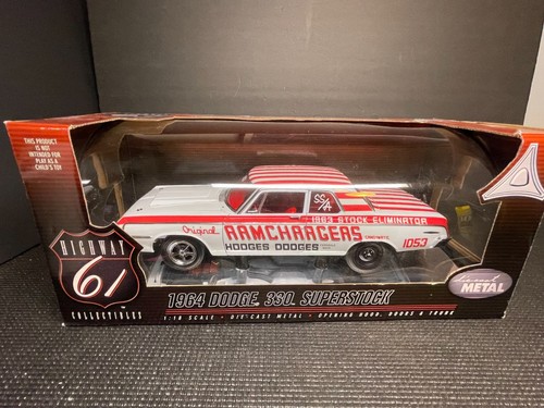 1/18 Ertl 1964 Dodge 330 Ramchargers Drag Car Die-Cast George Manessis ...