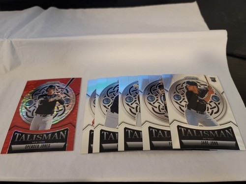 2025 Panini Prizm Talisman Lot (6)–Spencer Jones /399 Red Pulsar ...