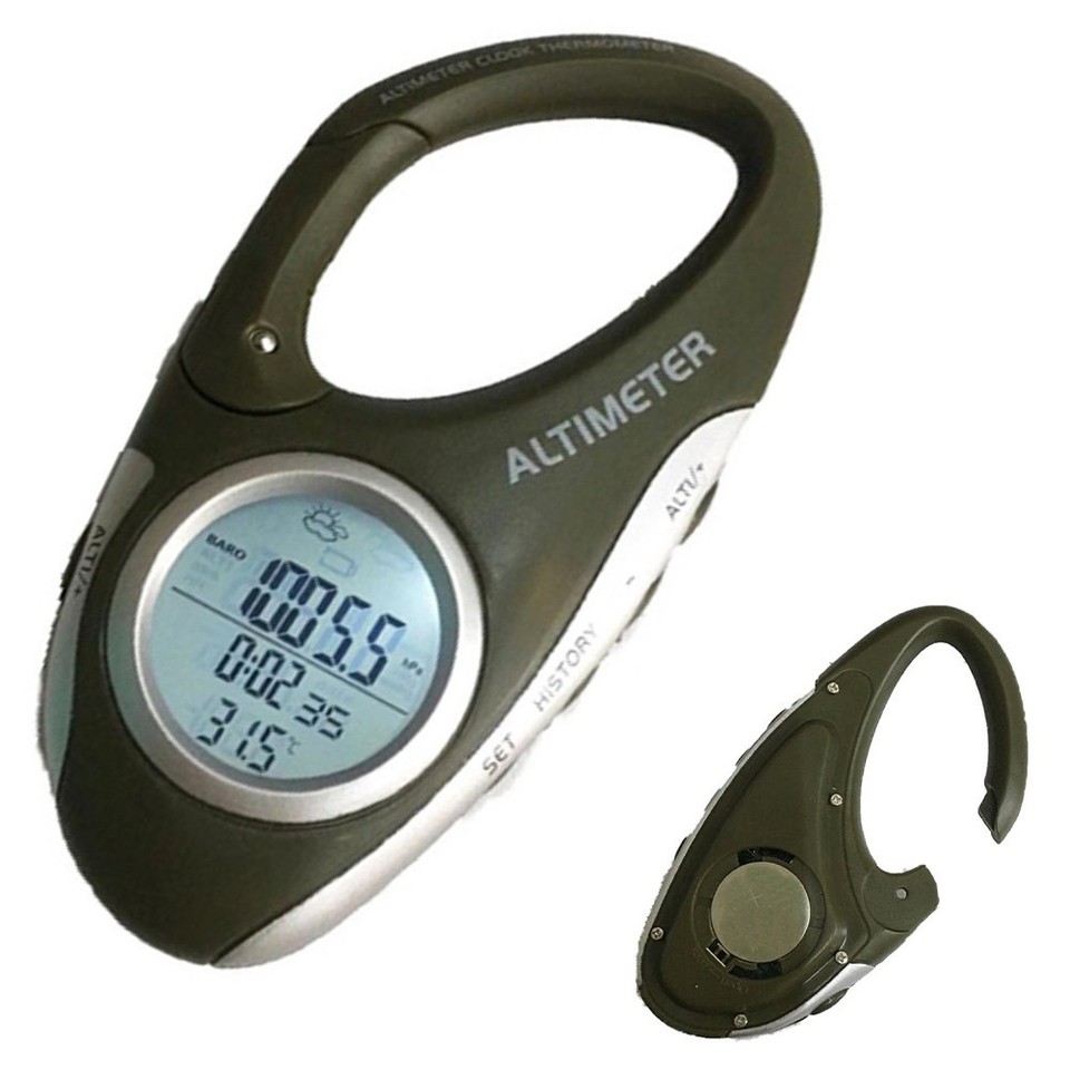 Portable Digital Altimeter and Barometer with Weather Prediction for ...