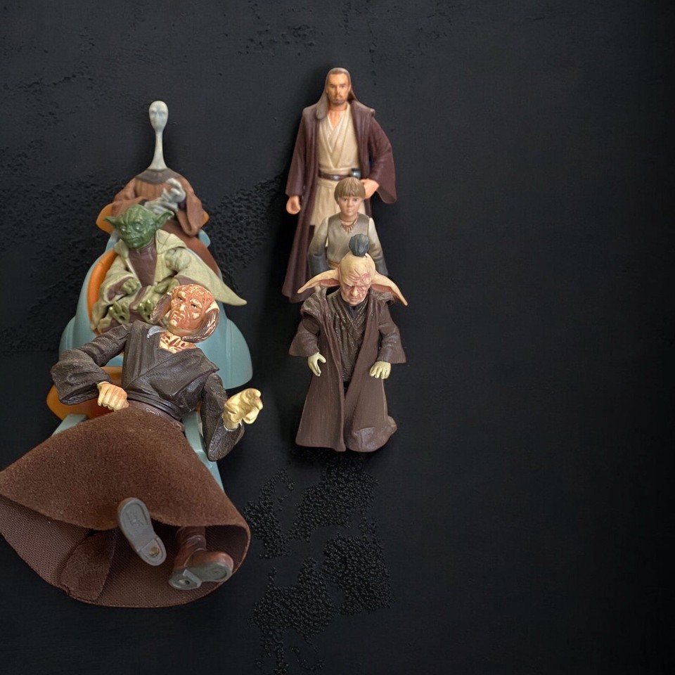 Star Wars High Jedi Council Set Complete 18 Figure Lot Plus 9 chairs | eBay