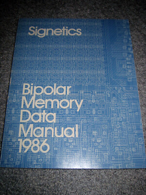 Signetics - Bipolar Memory Data Manual - 1986 | eBay