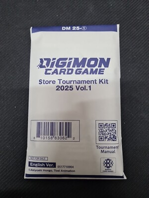 DIGIMON STORE TOURNAMENT KIT 2025 Vol.1 - SEALED | eBay UK