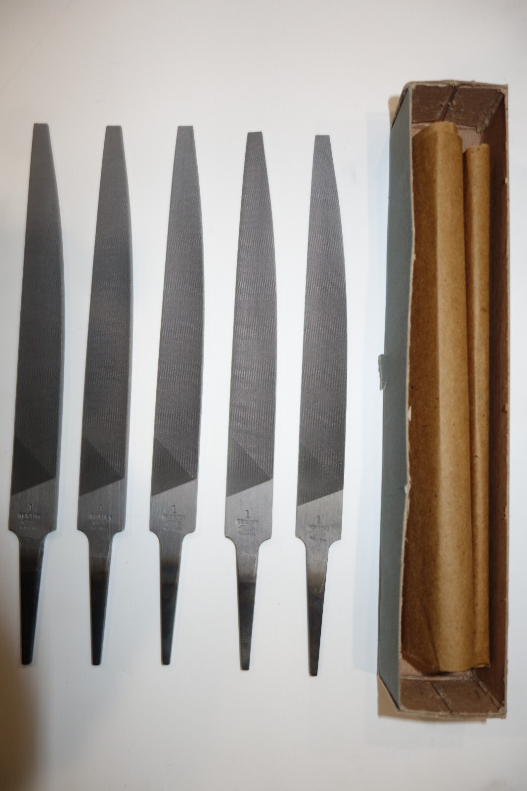 Vintage Nicholson 6" #1 XF File - Made in USA | eBay