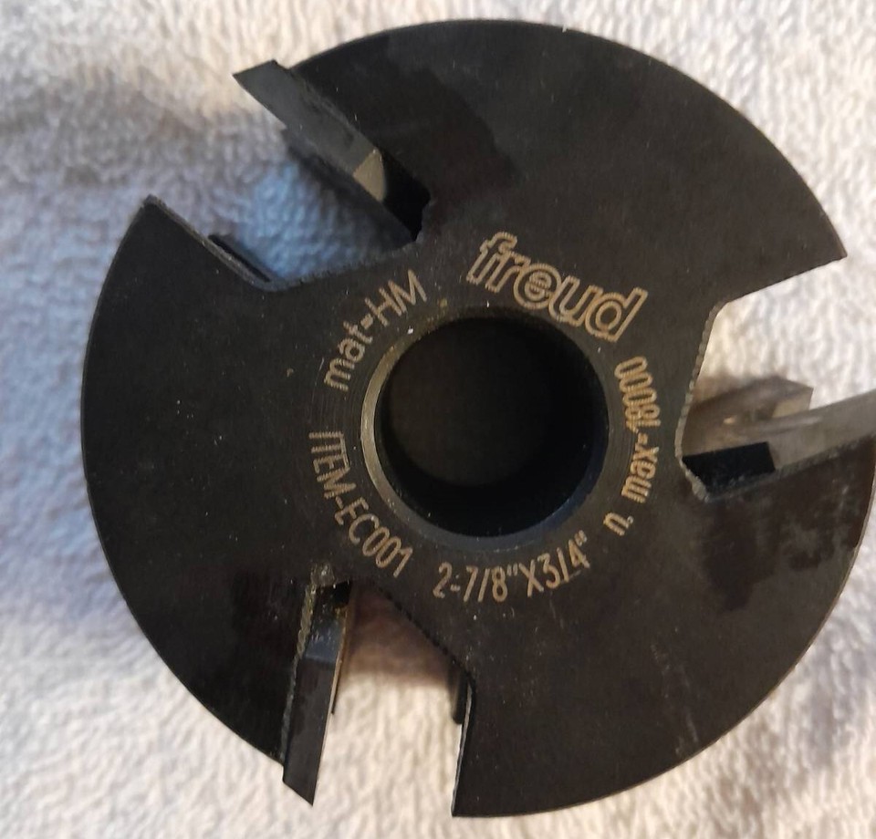 FREUD EC900 Carbide Tipped Shaper Cutters, 3/4 or 1/2 spindle user ...