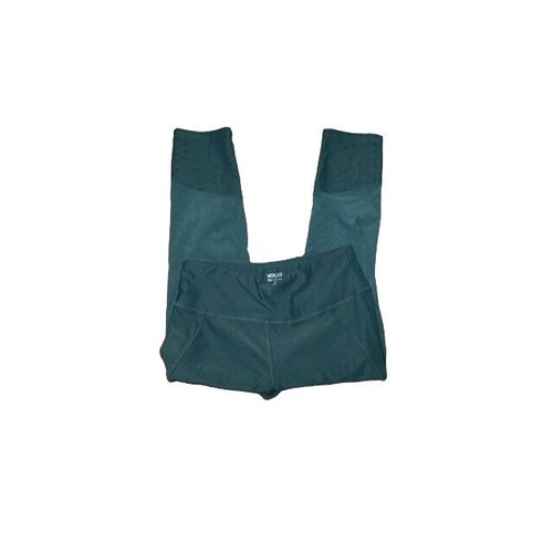 Vogo Size M Medium Green STRETCH Compression Athletic Leggings Pants | eBay