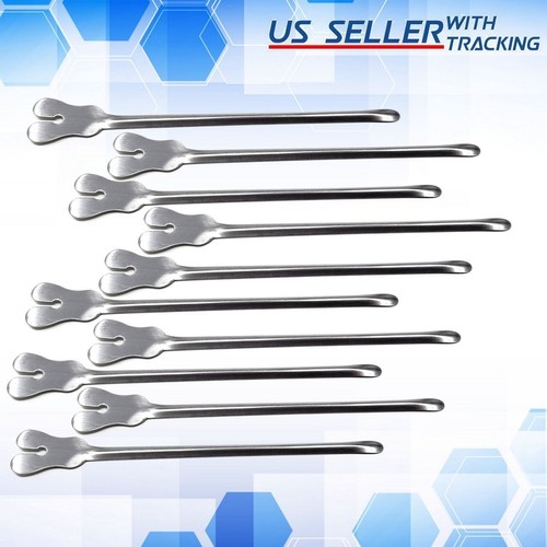 10× Surgical Dental Grooved Director Probe tip and Tongue Tie 5" New ...
