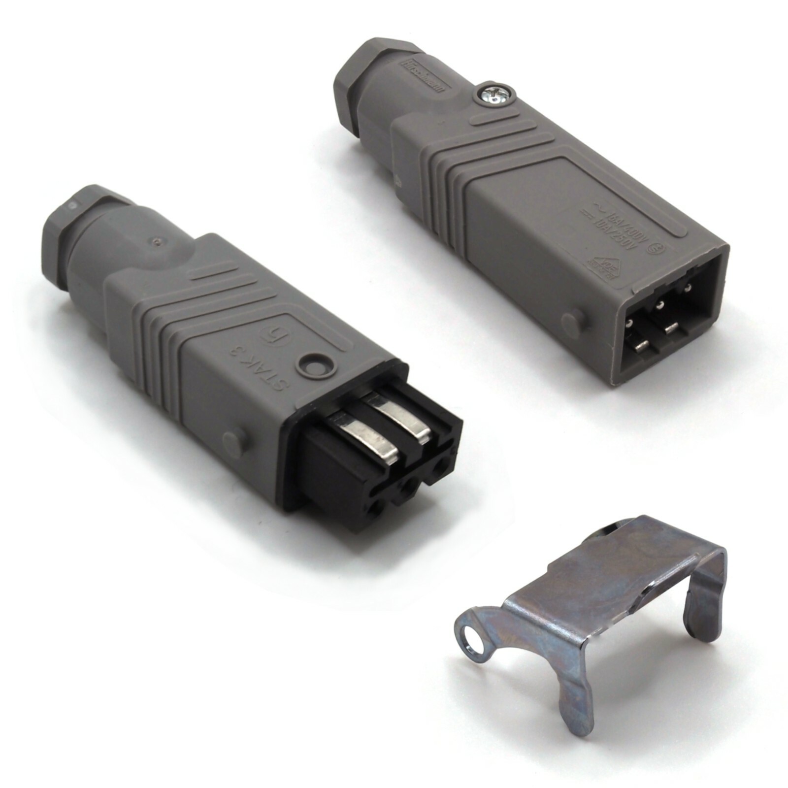 Hirschmann STAS 3 N / STAK 3 N Stecker/Kupplung, STASI3 Bügel, STAKEI 3 ...