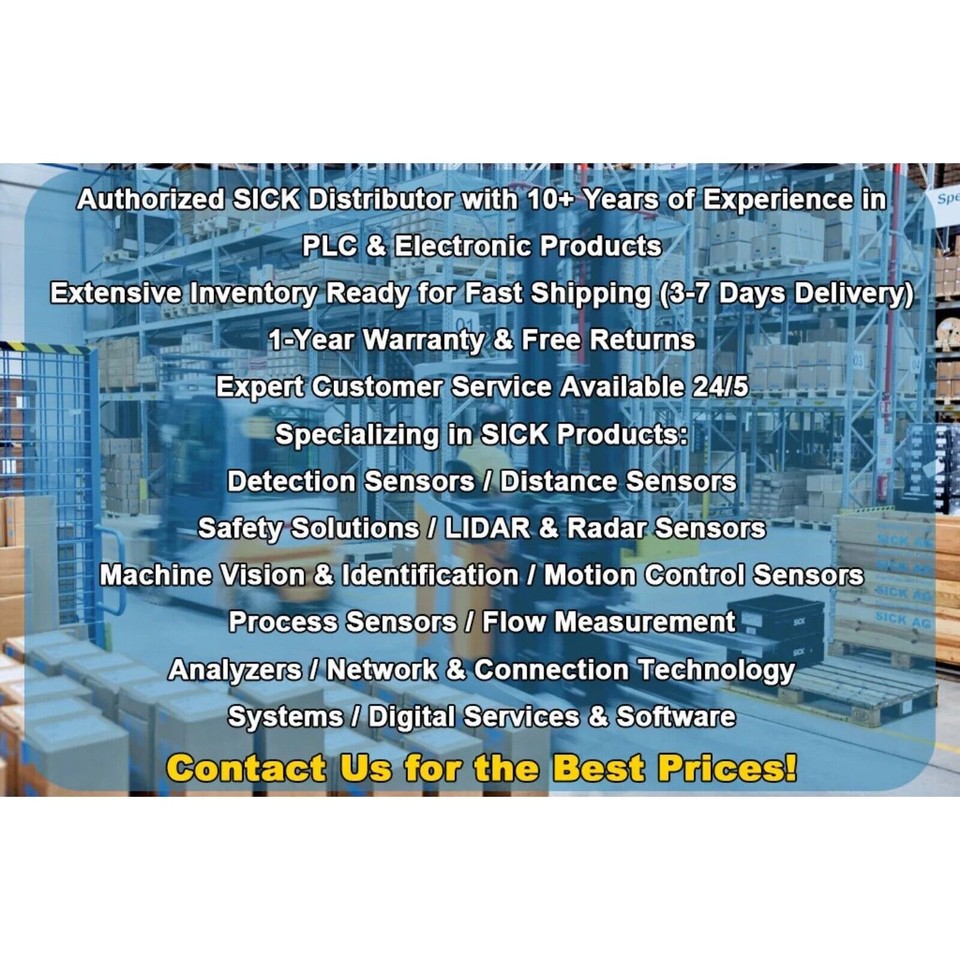 NEW Sick DT35-B15551 DT35B15551 1057651 Laser Ranging Photoelectric ...