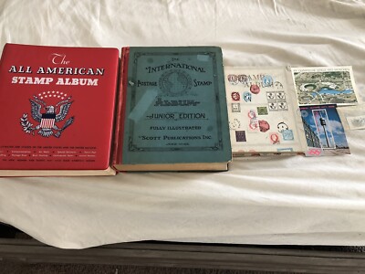 1966 Minkus All American Stamp Album Binder w/ stamps | eBay