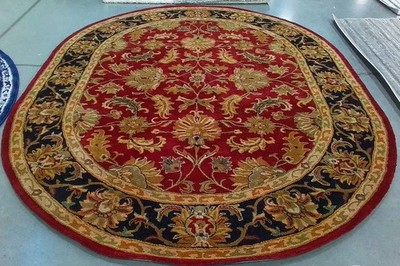 RED / BLACK 7'-6" x 9'-6" Flaw in Rug, Reduced Price 1172792390 HG628C ...